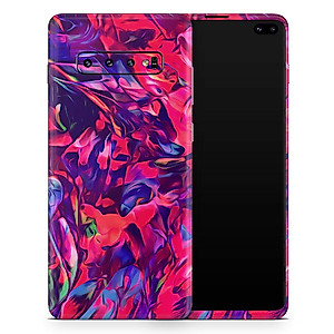 DesignSkinz Blurred Abstract Flow V20 Protective Vinyl Decal Wrap Skin Cover Compatible with The Samsung Galaxy S20 (Screen Trim & Back Glass Skin)