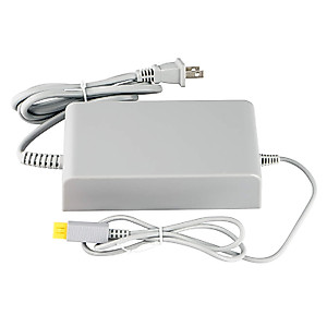 AreMe AC Power Supply Adapter for Wii U Console + USB Charging Cable Cord for Wii U Gamepad