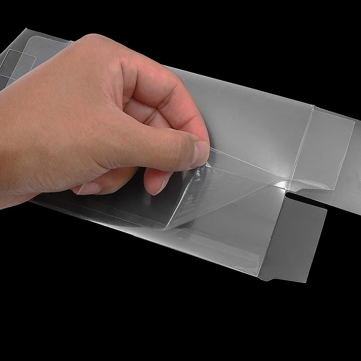 Juvale Clear Candy Gift Box, Transparent Boxes for Party Favors (2 x 2 x 6 In, 50 Pack)