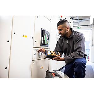 Brother P-Touch-E550W Hand-Held Labeler (UX0987),Black/orange