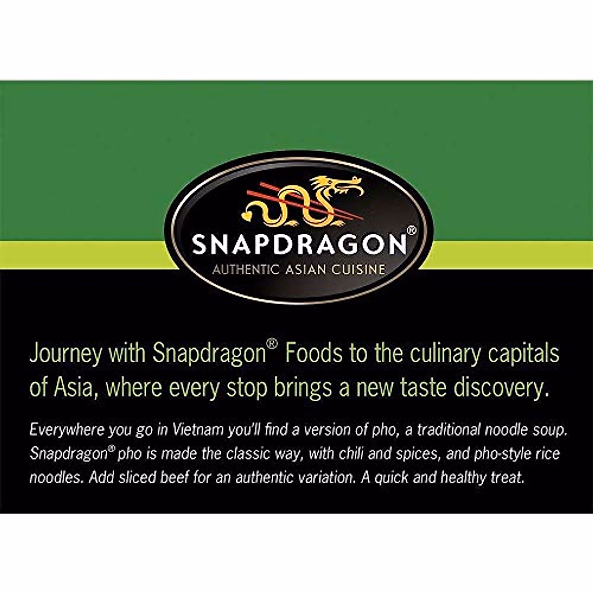 Instant Pho Noodle Bowls, Vietnamese Pho Bowls in Beef Broth Soup, Authentic Pho Rice Noodles and Seasoning, Gluten Free, 2.1 oz (Pack of 12)