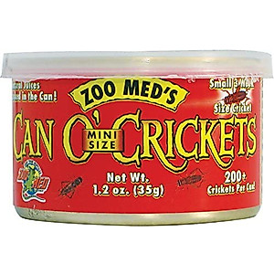 Can O Mini Crickets Pet Food [Set of 2]
