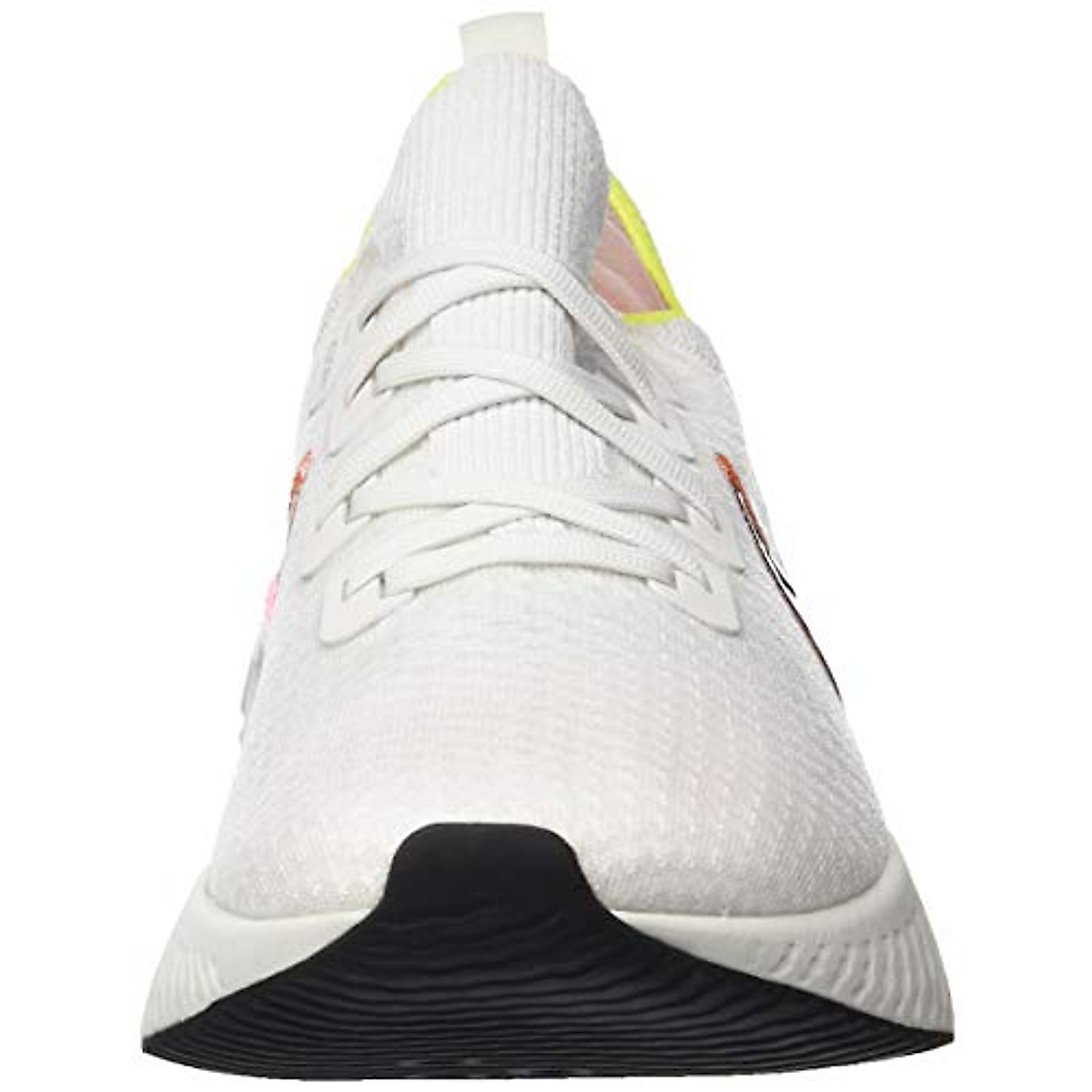 Nike React Infinity Run Flyknit Women's Running Shoe Platinum Tint/Black-Pink Blast Size 8.5