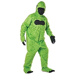 California Costumes Men's Full Gorilla Suit Costume, Green, One Size