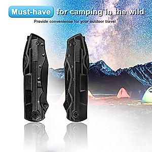 Pocket Knife, Multitool Folding Knife, Stainless Steel Portable Pocket Knifes, Tactical Folding Knife With Saw, Plier, Screwdriver, Bottle Opener, Holiday Gift For Father, Husband