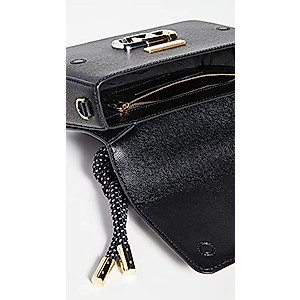 Marc Jacobs Women's The J Link Shoulder Bag, Black/White, One Size