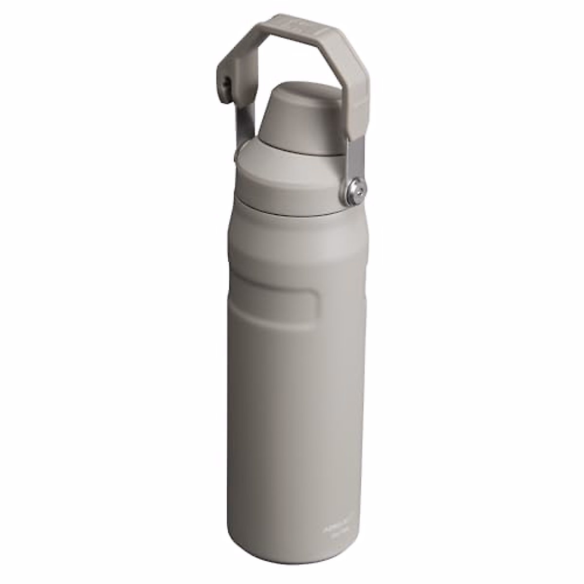 Stanley IceFlow Fast Flow Water Bottle 24 oz | Angled Spout Lid | Lightweight and Leakproof for Travel and Sports | Insulated Stainless Steel | BPA-Free | Ash