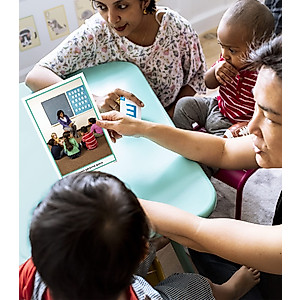 Photo Conversation Cards—Social Emotional Flash Cards For Children With Autism and Aspergers, Behavioral and Communication Skills Practice, Educational Games for Kindergarten+ (90 pc)