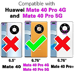 Asuwish Phone Case for Huawei Mate 40 Pro 5G with Tempered Glass Screen Protector Cover and Slim Stand Hybrid Rugged Kickstand Cell Mobile Accessories Hawaii Mate40Pro Mate40 40Pro 4G Women Men Blue