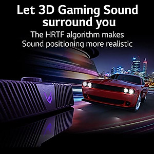 LG Ultragear GP3 - Portable Gaming Speaker with DTS Headphone:X, Voice Chat, Up to 6 Hour Battery Life, Bluetooth, USB Type-C Connection