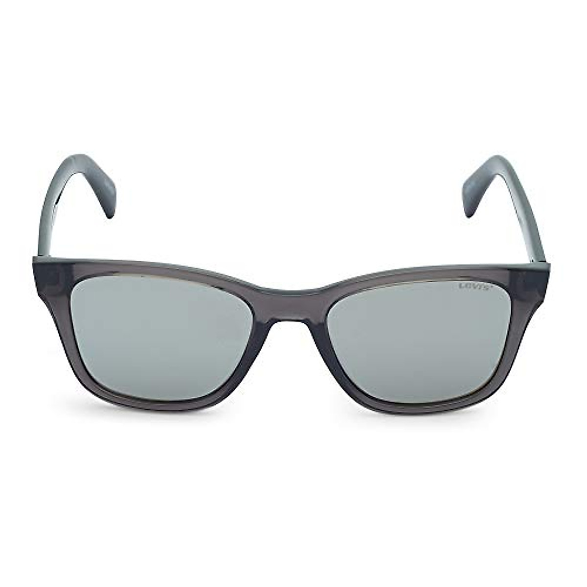 Levi's unisex adult Lv 1002/S Sunglasses, Grey/Silver Mirrored, 53mm 19mm US