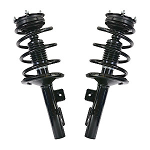 AutoShack Front Complete Struts Coil Springs Assembly Pair of 2 Driver and Passenger Side Replacement for 2005-2007 Ford Five Hundred 2005-2007 Mercury Montego 3.0L V6 FWD CST272616-617PR
