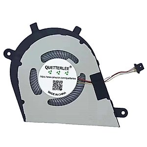 QUETTERLEE Replacement New Laptop CPU Cooling Fan for DELL Inspiron 13 7370 13 7373 7380 I7373-5558GRY-PUS Series 0DJFK0 ND55C41-16M16 DFB451005M20T FJJ8 DC5V 0.5A Fan