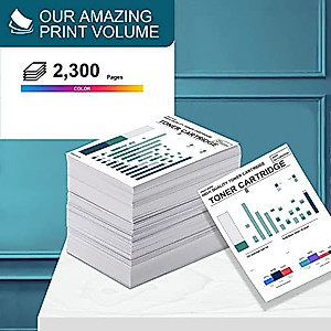 High Yield TN431 (C/M/Y) Toner Cartridge TN4313PK Replacement for Brother TN-431 Toner for HL-L8260CDW HL-L8360CDW HL-L8360CDWT HL-L9310CDW HL-L9310CDWT Printer, 3 Pack