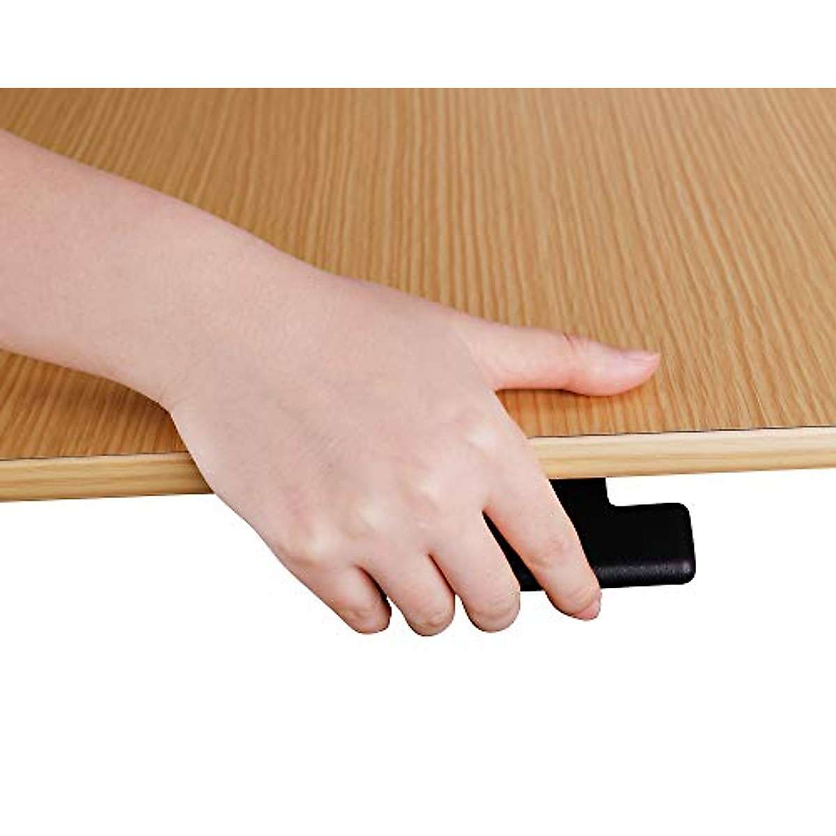 Rocelco 28" Height Adjustable Mobile School Standing Desk - Quick Sit Stand Up Home Computer Workstation - Gas Spring Assist Office Laptop Riser Cart - Wood Grain (R MSD-28)