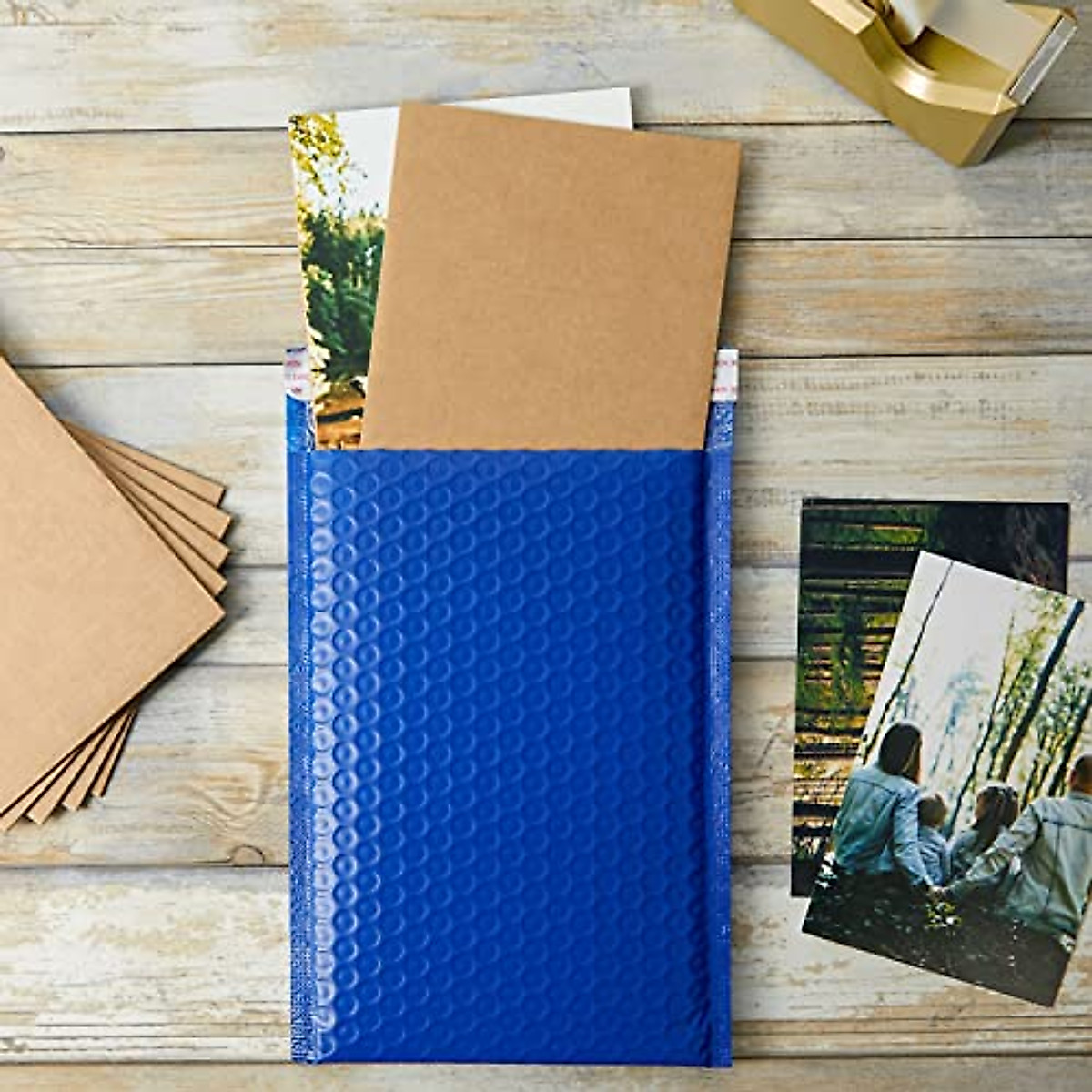 200 Pack 5x7 Corrugated Cardboard Sheets for Mailers, Flat Packaging Inserts for Shipping, Mailing, Crafts, 2mm Thick