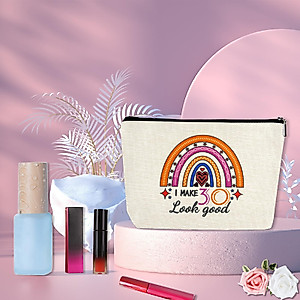 30th Birthday Gifts for Her, Funny 1994 Dirty Decorations Ideas, Big Sister Gift Makeup Bags, 30 Year Old Birthday Gifts for Women, Wife, Coworker, Mothers Day, Christmas, Small Cosmetic Travel Bag