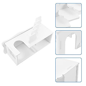 POPETPOP Plastic Hamster Hideout Rat Ladder House Guinea Pig House Guinea Pig Rest House Bird Toys