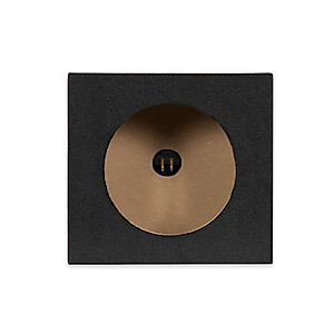 OnlyFactoryDirect New Single Car Black Subwoofer Box Sealed Automotive Enclosure for 10" Woofer 10S