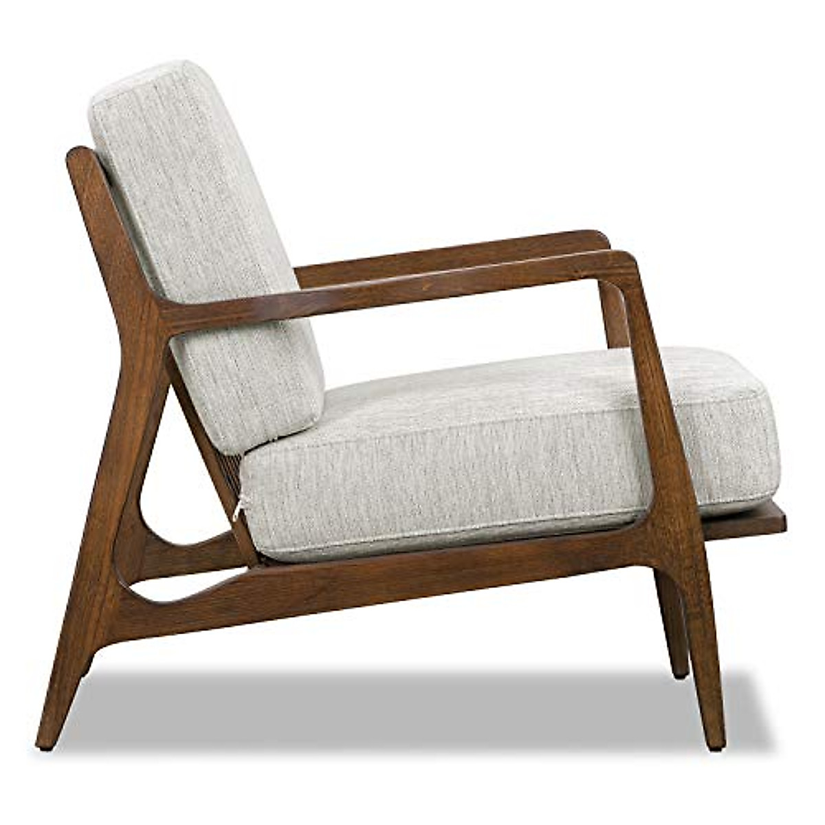 POLY & BARK Verity Lounge Chair, Bright Ash