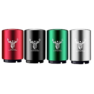 2 Pack Beer Automatic Bottle Opener, Cool Magnetic Bottle Opener for Bartender Tool Fun, Lid Opener, Pushed Down Beer Opener, One-Hand Easy/Funny Lid Beer Bottle Openers Beer Opener (Green)