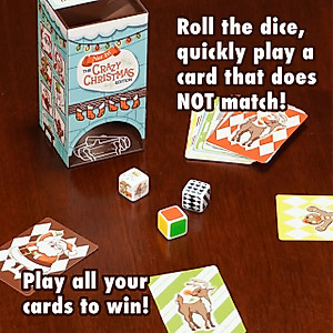 The Good Game Company Not It! The Crazy Christmas Edition - Dice Tower, Fast Paced Family Game