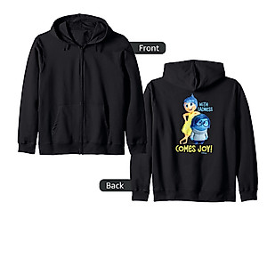 Inside Out - With Sadness Comes Joy! Zip Hoodie