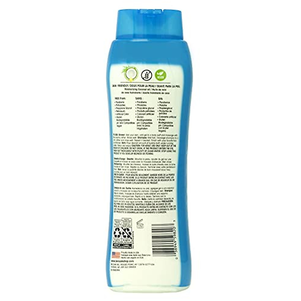 Belcam Bath Therapy Body Wash and Shampoo, Maui Coconut 32 fl. Oz