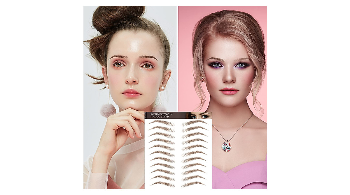 Aresvns 4D Eyebrow Tattoo - Waterproof & Realistic
