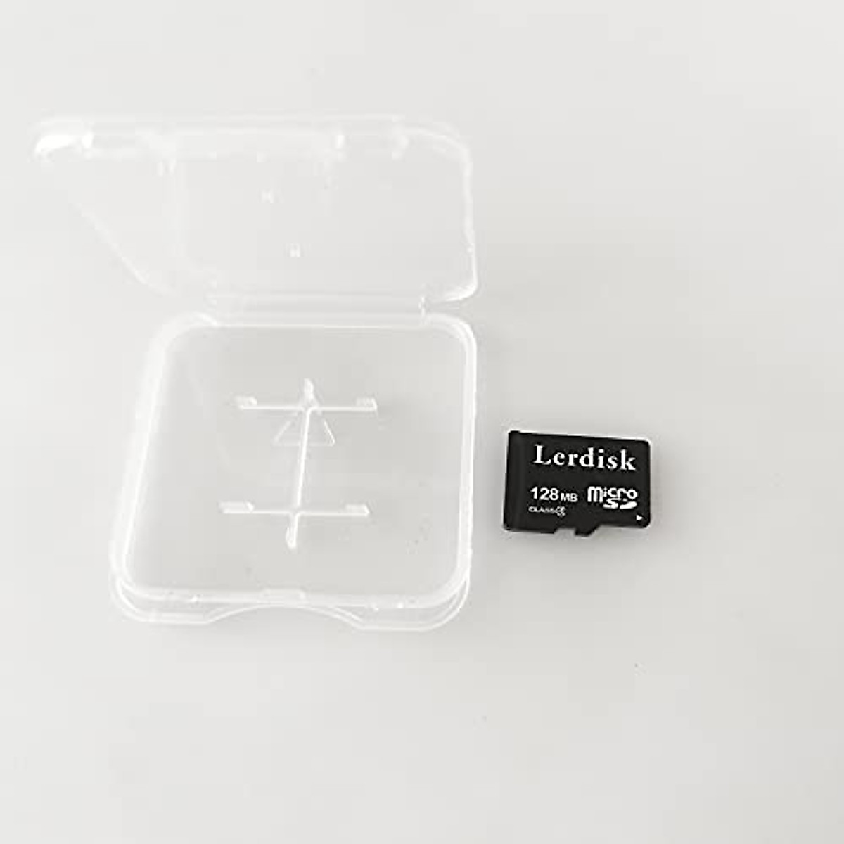 Lerdisk Factory Wholesale Micro SD Card 128MB Class 4 in Bulk Small Capacity 3-Year Warranty Special for Small Files Storage or Company Use NOT Suitable for Camera or Cell Phone (NOT GB, 1024MB=1GB)