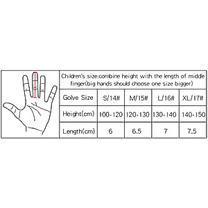 Efunist 1 Pair Junior Kids Youth Toddler Boys Girls Golf Gloves Dura Feel Blue Red Green Left Hand Right Hand (Blue, Medium)