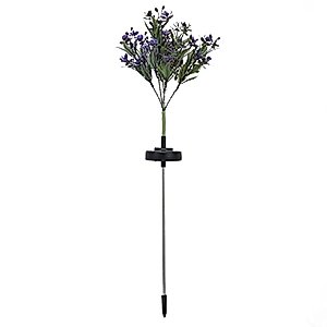 Solar Phalaenopsis Light, Easy to Use Waterproof Garden Landscape Lamp Multi Purpose Exquisite Appearance for Courtyards for Home for Garden
