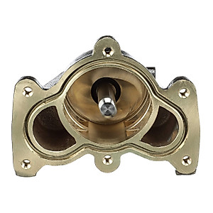Quicksilver 8M0139984 Brass Water Pump Housing for V-6 and V-8 MerCruiser Engines: (305, 350 and 496 CID, 2000-2016)