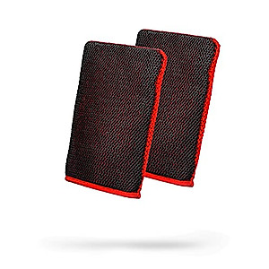 Adam's Clay Mitt (2 Pack) - Medium Grade Clay Bar Infused Mitt | Car Detailing Glove Quickly Removes Debris from Your Paint, Glass, Wheels, & More