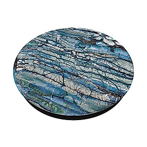 Sassy Southern Charm & Grace Modern Cracked Teal & Turqouise PopSockets PopGrip: Swappable Grip for Phones & Tablets