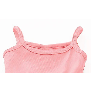 RJXDLT Baby Girls Tutu Dress Infant Tulle Dress Toddler Sleeveless Summer Dress 580 Soft Pink 110