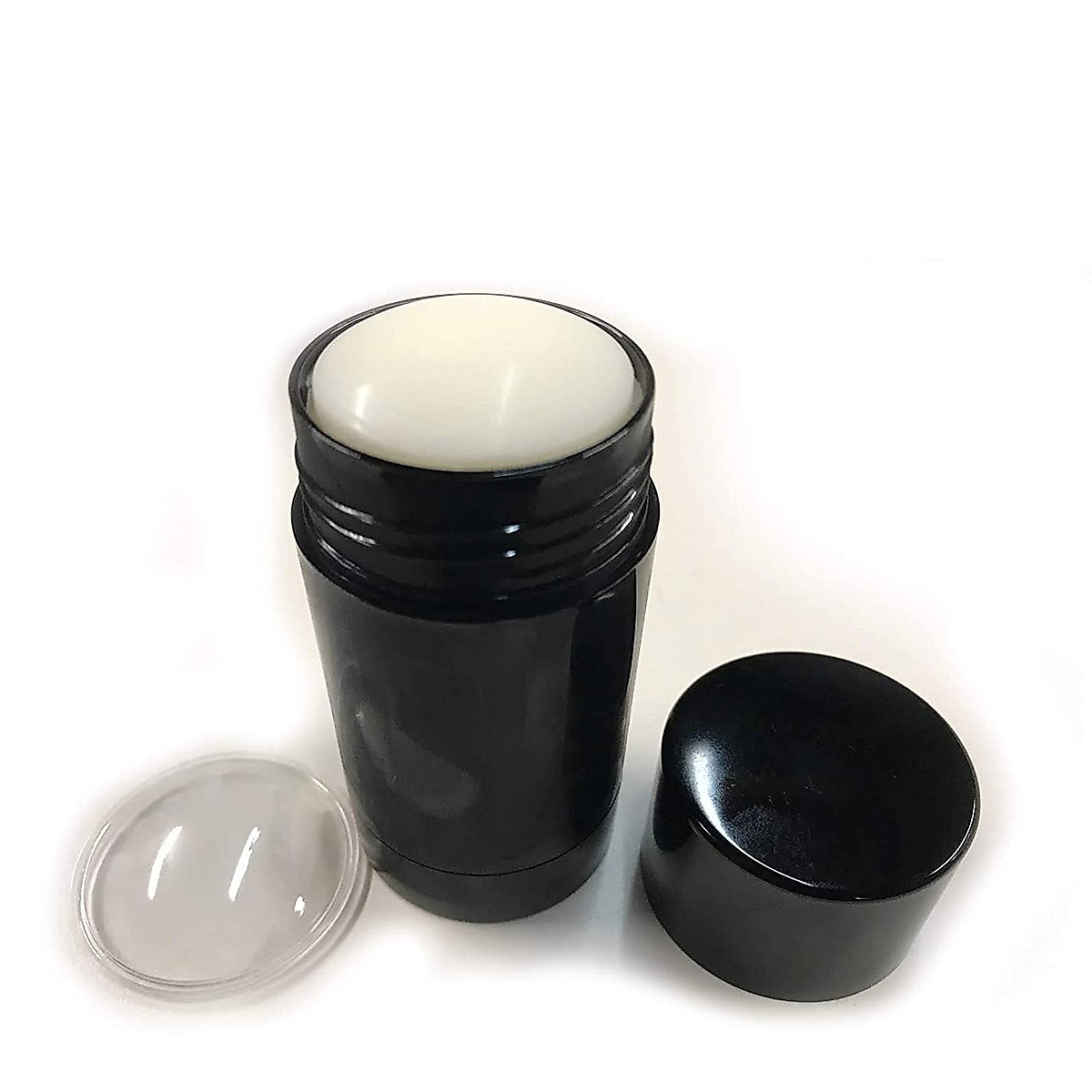 Healthcom 10 Pack 30ml Empty Round Deodorant Containers 1 Oz Twist Up Filling Stick Deodorant Container Plastic Deodorant Bottles Refillable Lip Balm Tube for Lipstick Crayon Chapstick DIY Make Own