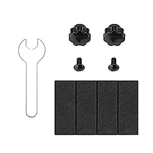 CPU Stand, Computer Tower Stand with 2 Locking Wheels and 2 Caster Wheels, UPC Steel Rolling Stand Computer Stand for Desktop Tower (Black)