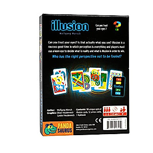 Pandasaurus Games Illusion , Black