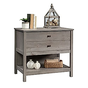 Sauder Cottage Road Lateral File, L: 32.44" x W: 21.81" x H: 29.76", Mystic Oak Finish