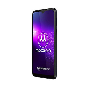 Motorola One Macro Dual-SIM XT2016-1 64GB (GSM Only | No CDMA) Factory Unlocked 4G/LTE Smartphone (Space Blue) - International Version