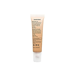 Honest Beauty Honestly Bright Eyes Tinted Eye Cream, Sandstone with Hyaluronic Acid + Squalene| EWG Certified + Dermatologist Tested & Vegan + Cruelty Free | 0.5 fl. oz.