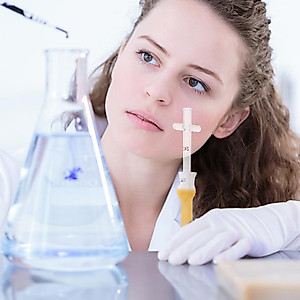 2ml Glass Cell Tissue , Glass Tissue Homogenizer Lab Pestle Lab Glass Tube Laboratory Tool with Pestle for School Students Science Experiment