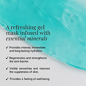 G.M. COLLIN Aqua Mask | Hydrating Facial Mask with Moisturizing Jelly Texture | Visibly Smoothes and Restores Suppleness