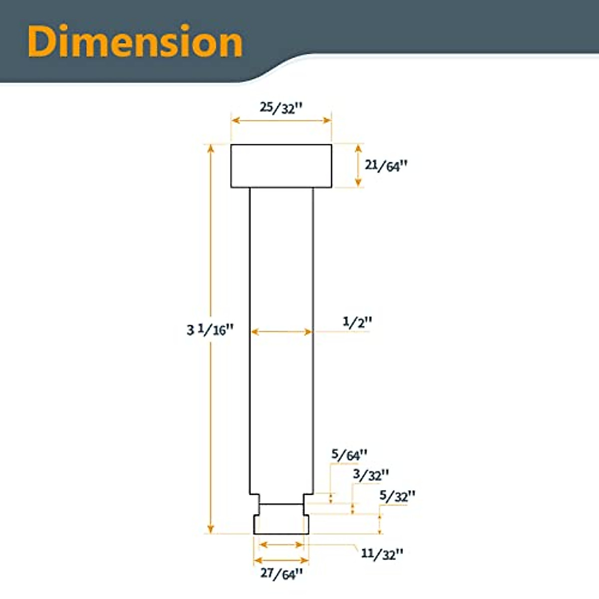POWERTEC 71439 T-Track Clamp Vice | Hold Down Clamps for T-Tracks Accepting 5/16” or Larger hex head Bolts – 2 Pack