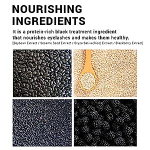 GIVERNY Milchak Sensitive Mascara #Black - Smudge Proof Voluminous Mascara with Microfiber Brush, Waterproof Lengthening & Thickening Mascara for a Long-lasting Eye Makeup, 0.1 fl.oz.