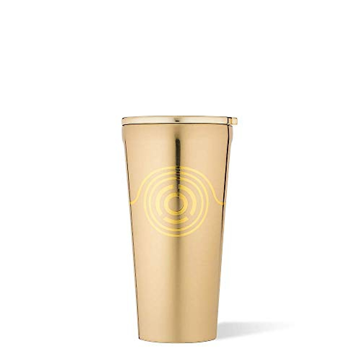 Corkcicle Disney Star Wars Tumbler Triple Insulated Stainless Steel Travel Mug, BPA Free, Keeps Beverages Cold for 9 Hours and Hot for 3 Hours, 16 oz, C-3PO