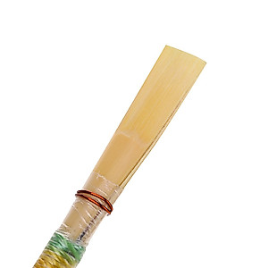 4Pcs Oboe Reed, Medium Soft Oboe Reeds Handmade Oboe Red Cork Wind Instrument Parts with Plastic Storage Box