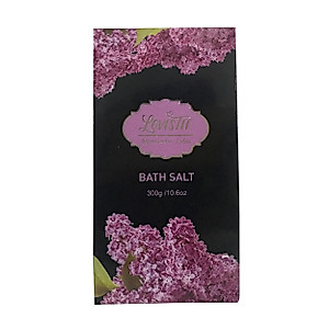 Spa Gift Basket with Lavender Fragrance and Lilac Color - Bath and Body Set Includes Shower Gel, Body Lotion, Hand Lotion, Bath Salt, Flower Sponge and EVA Sponge