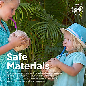 Klean Kanteen Multi Color Straws 6 Pack, 1 EA